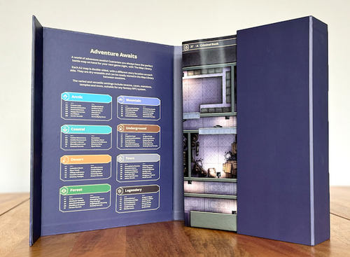 The Map Library - 100 Dry-Erase DnD Maps
