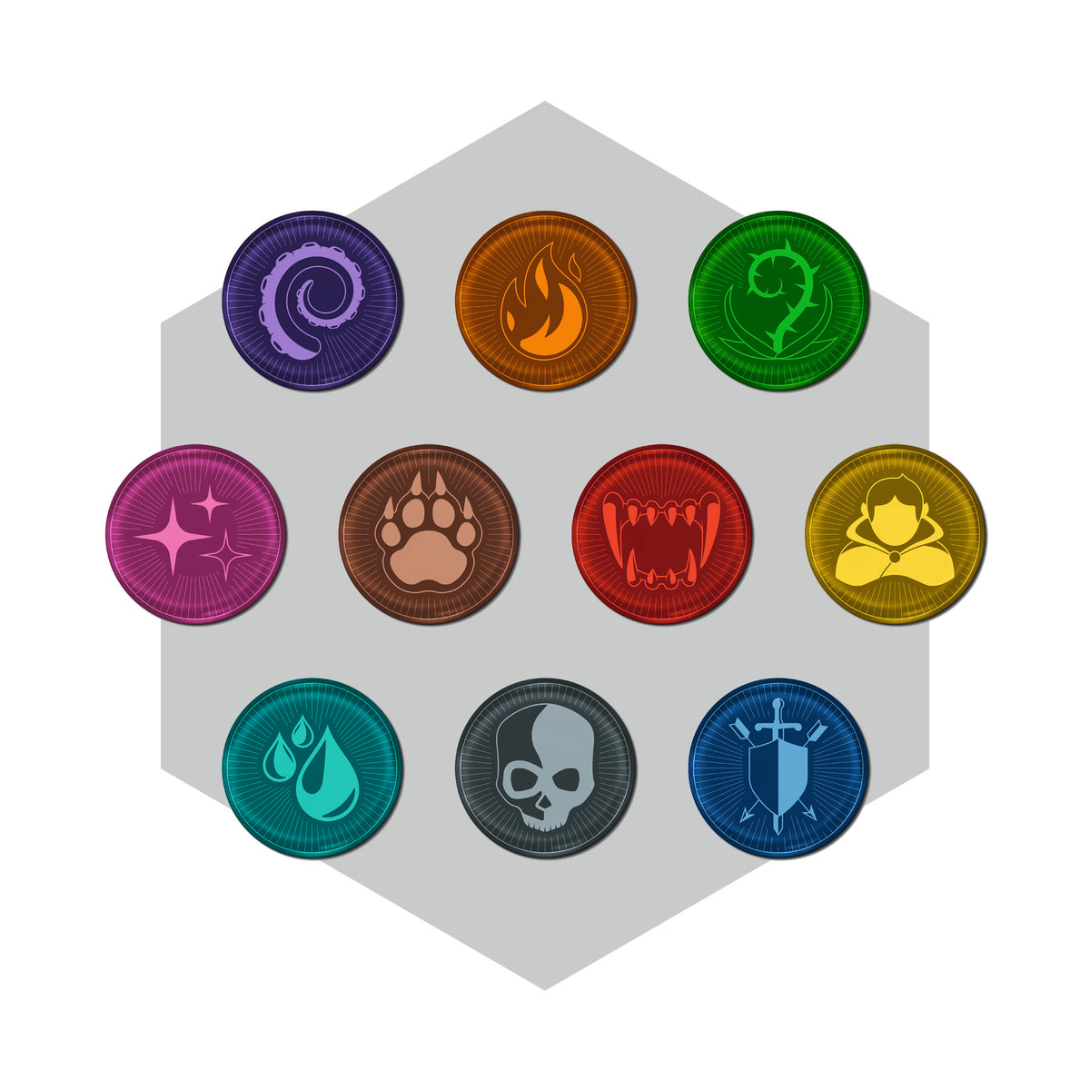 Tabletop Tokens: Fantasy Creatures