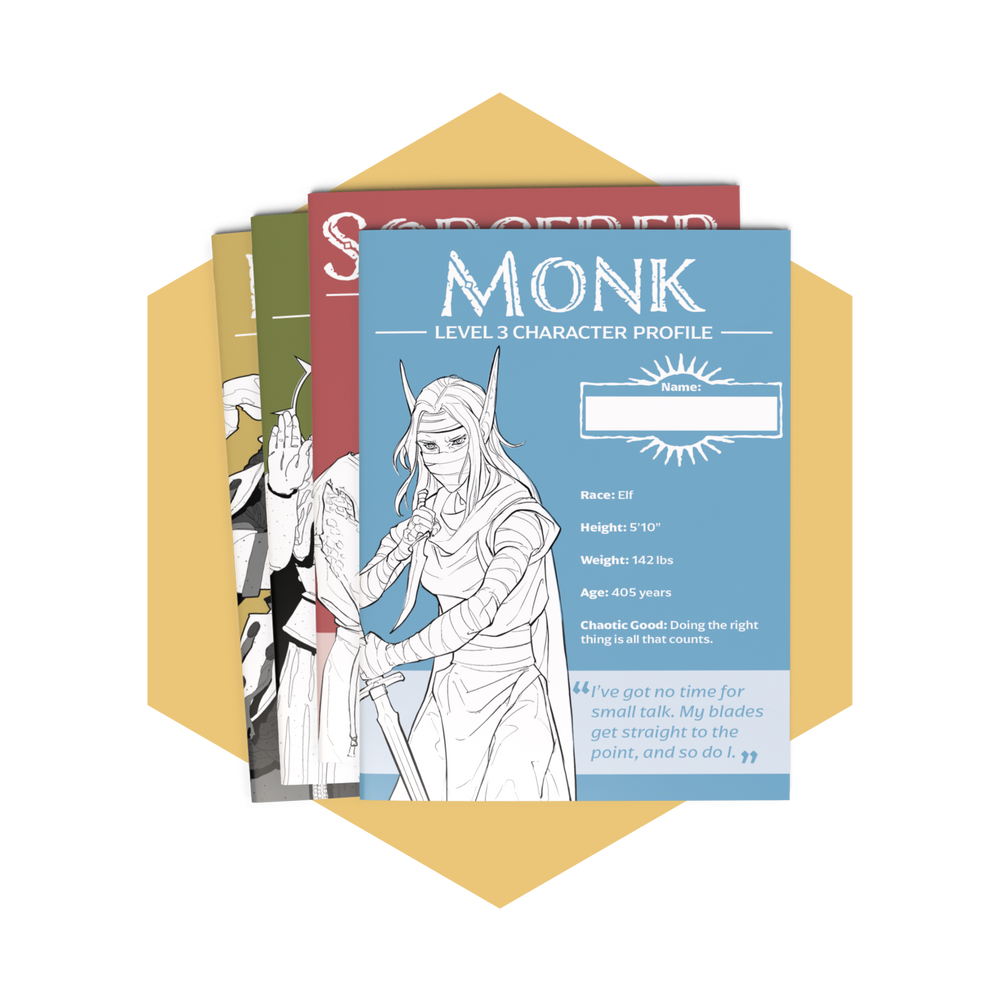 One-Shot Wonders: Pre-Generated Characters